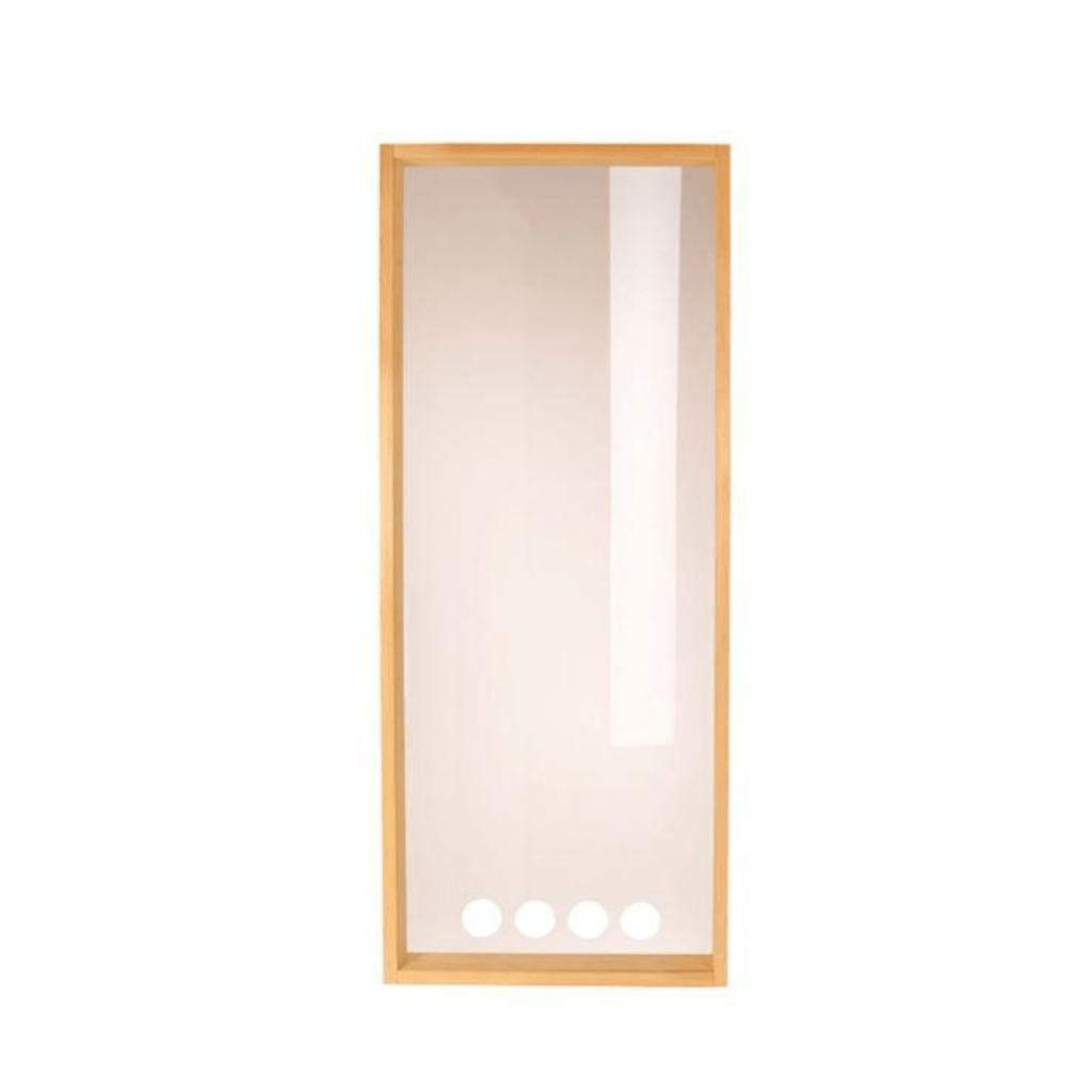Sauna Glass Glazed Section Pine Bronze 9L/v - Welsh Hot Tubs